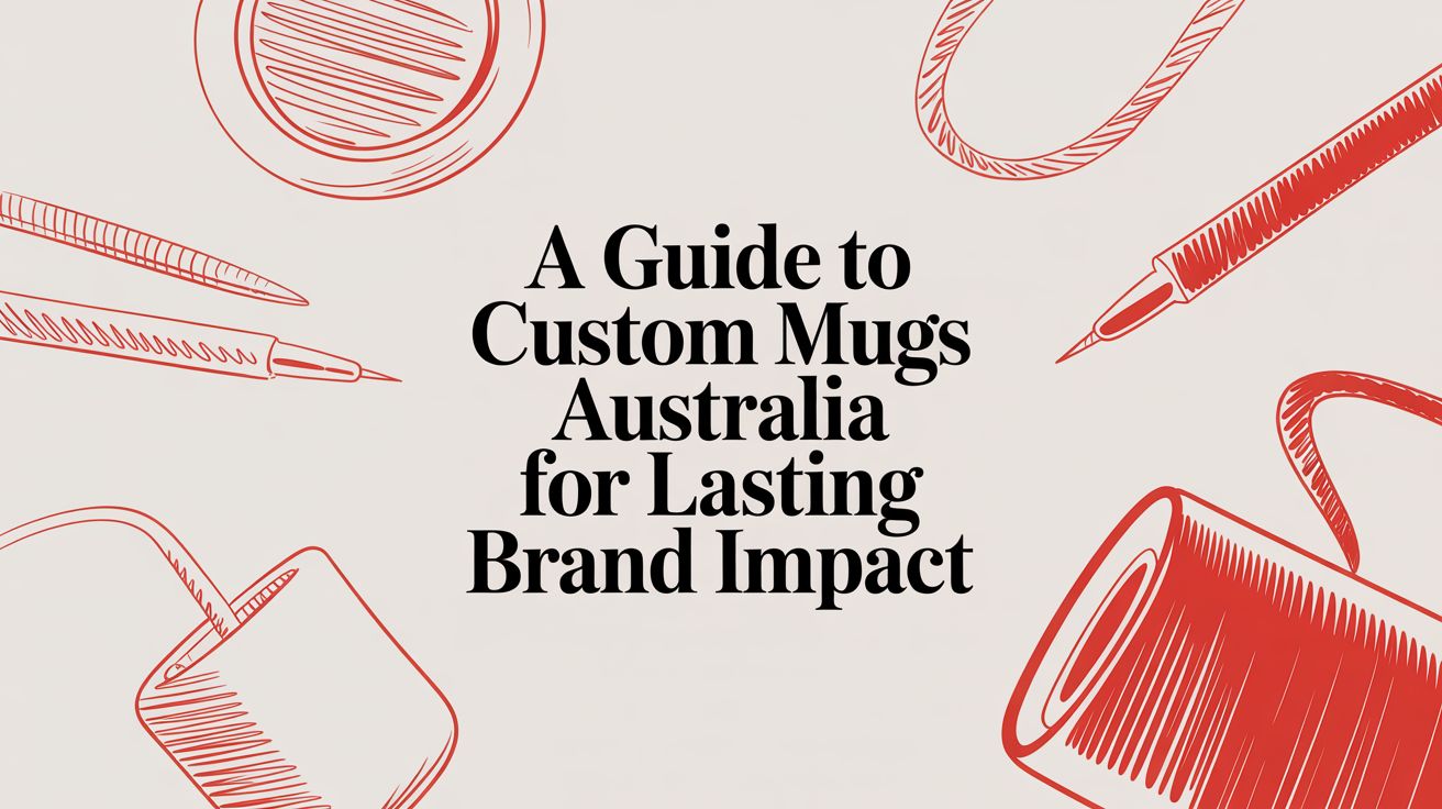 A Guide to Custom Mugs Australia for Lasting Brand Impact