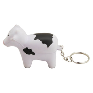 Promotional Stress Cow Key Ring: Branded Online